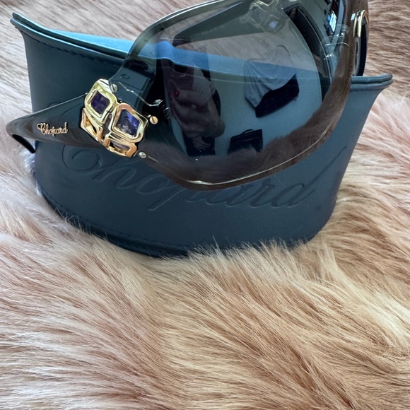 Chopard | Accessories | Chopard Sunglasses With Gold And Black Details ...